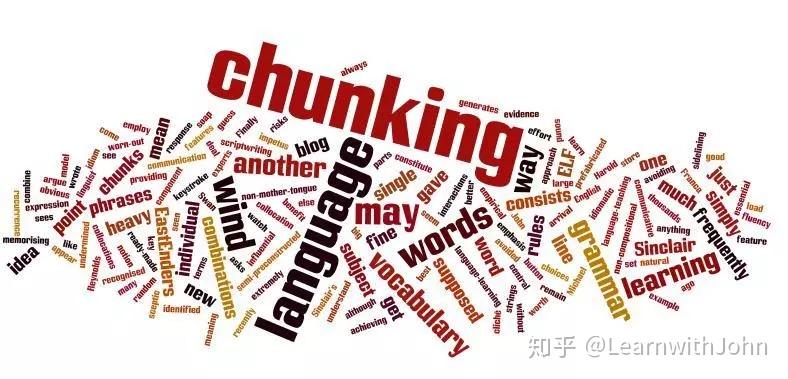 Chunking: 一个让你外语学习速度开挂的方法！ - 知乎