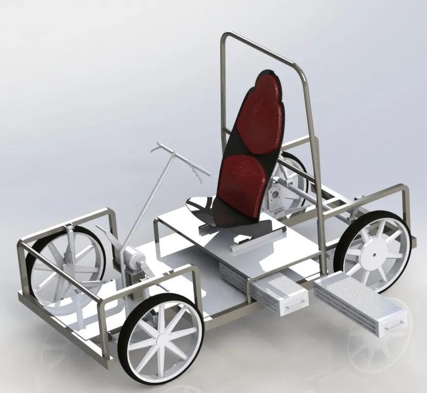 【其他车型】Light quadricycle轻型四轮摩托车3D数模图纸 STEP格式 - 知乎