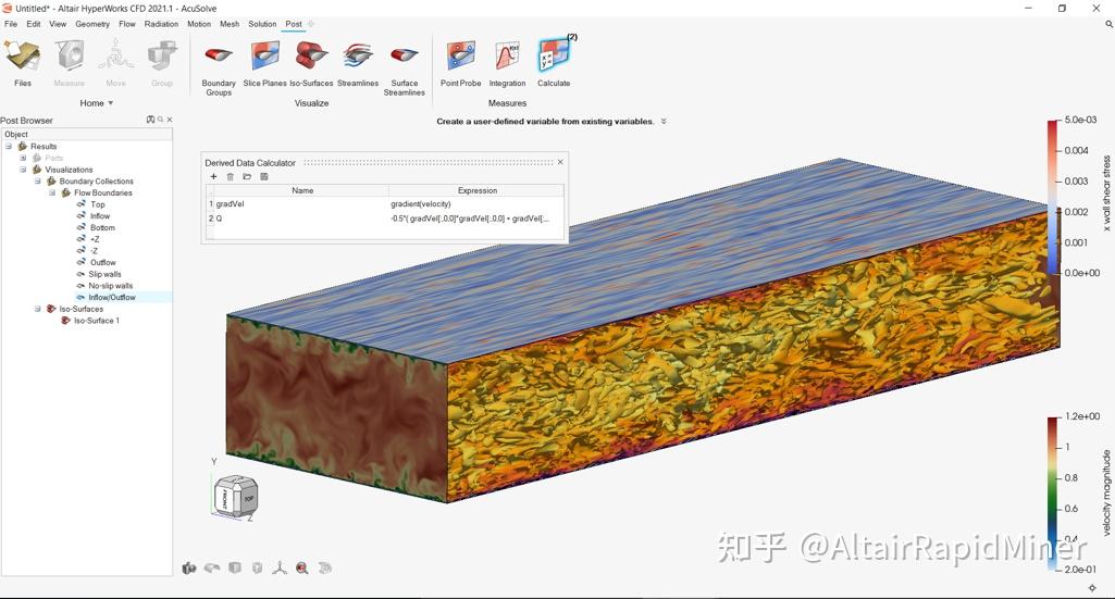 CFD 专栏丨 HyperMesh CFD 功能详解：后处理功能 Part 1 - 知乎