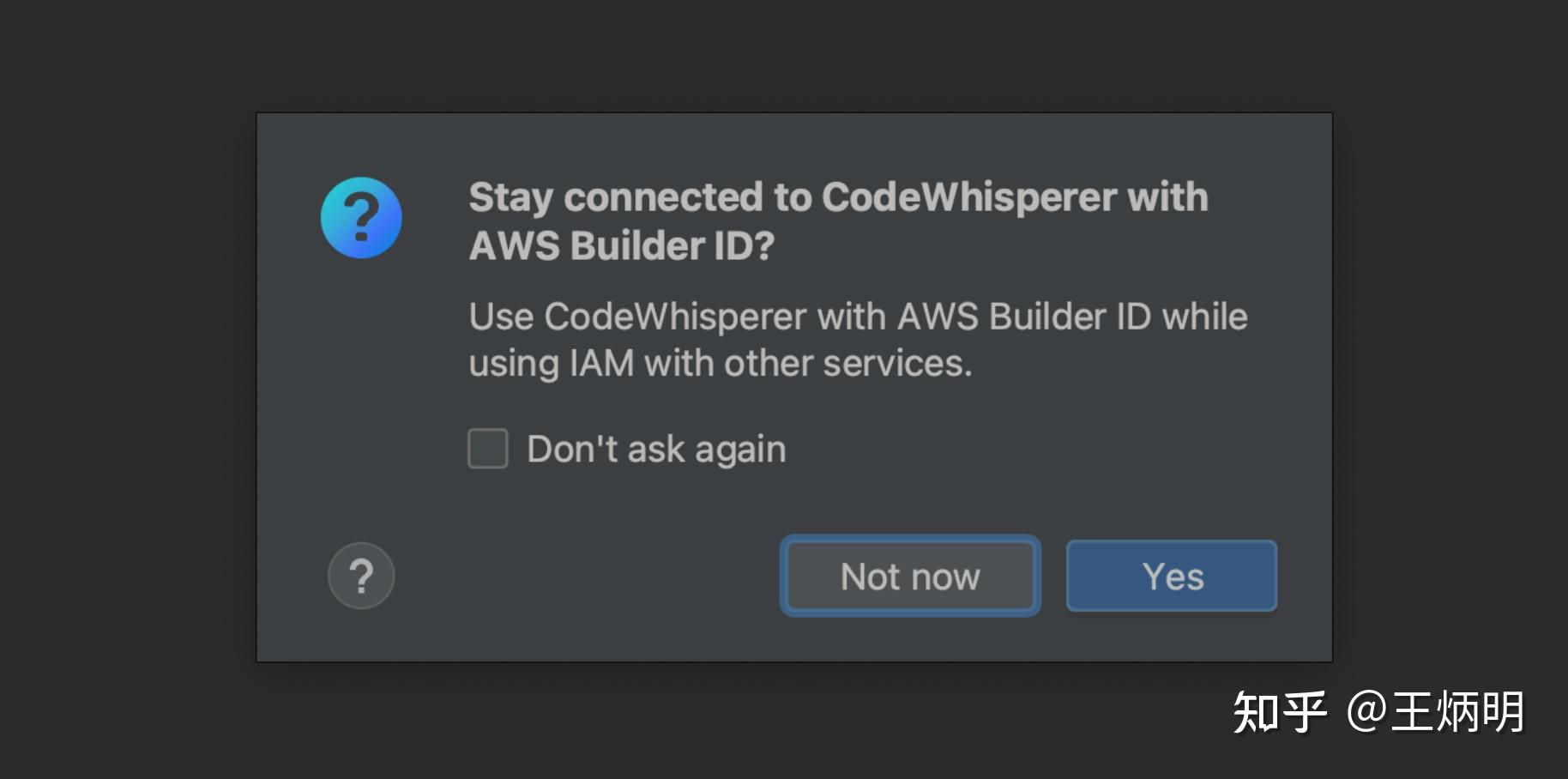 神奇的CodeWhisperer，竟然让我少写了几百行代码！ - 知乎