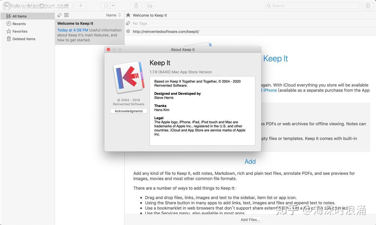 Keep It for Mac(好用的笔记工具) - 知乎