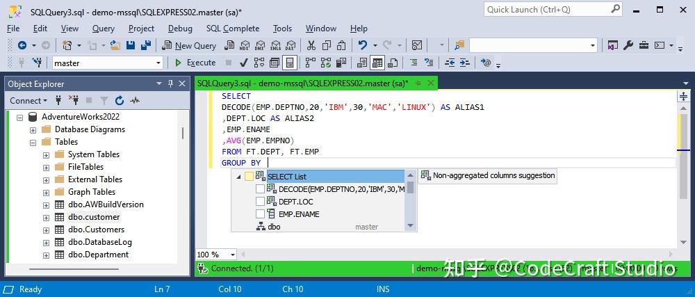 SSMS 的关键插件dbForge SQL Complete发布 v7.0！新增T-SQL 代码分析器等功能！ - 知乎