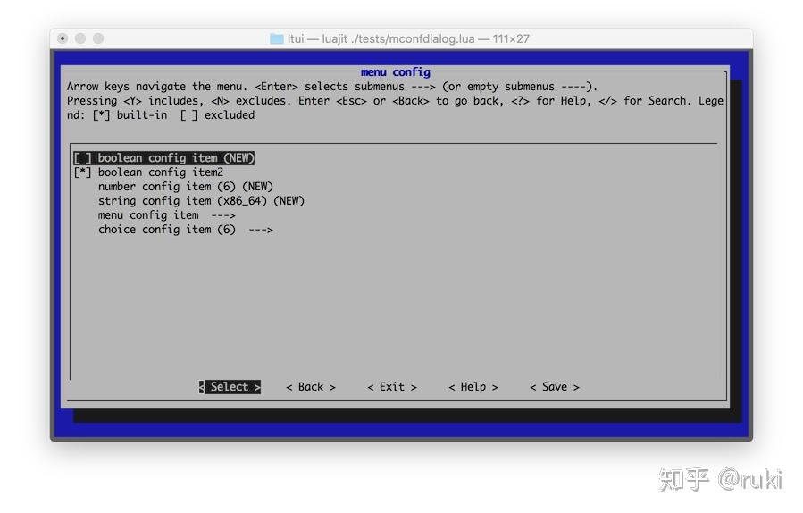 LTUI v2.4 发布, 一个基于lua的跨平台字符终端UI界面库 - 知乎
