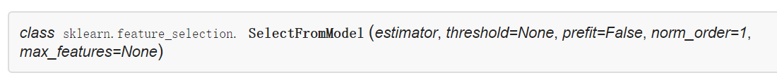 每天一点sklearn之SelectFromModel(9.6) - 知乎