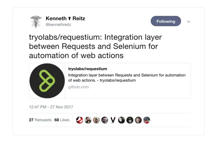 Python有哪些常见的、好用的爬虫框架？ - 知乎
