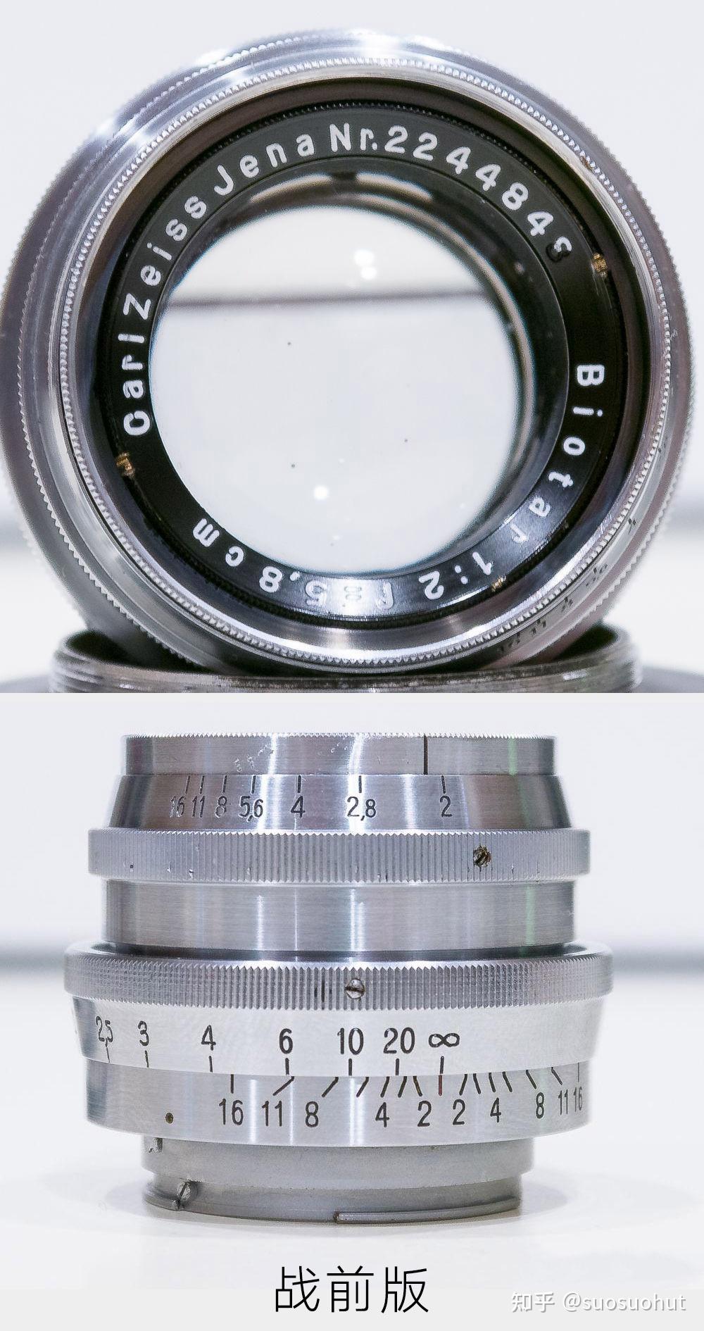 蔡司小B Biotar 58/2版本说明 - 知乎