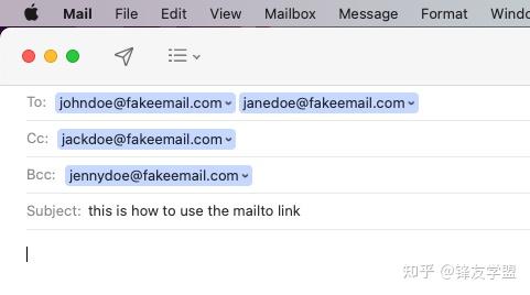前端教程 | Mailto链接-如何制作HTML电子邮件链接 [示例代码] - 知乎