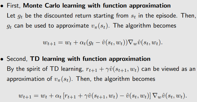 7 强化学习基础-Value Function Approximation - 知乎