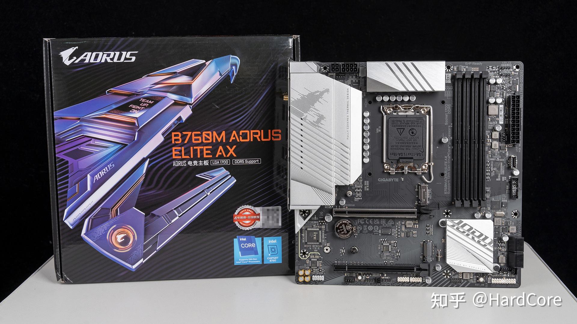技嘉B760M AORUS ELITE AX小雕体验，自带一键提升内存性能技术 - 知乎