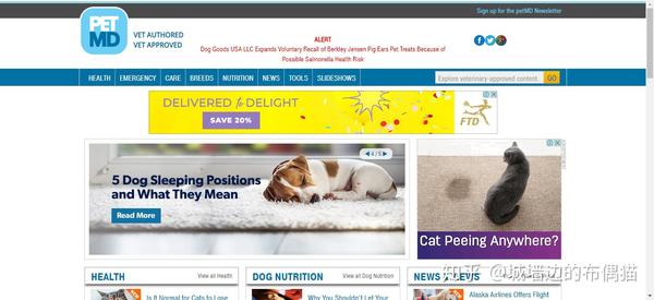 宠物猫狗国外网站排行榜 - 知乎