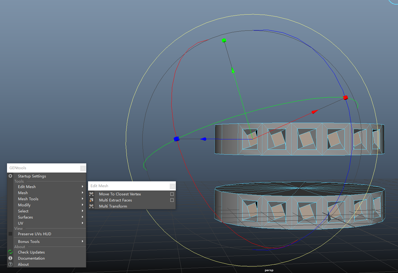 Maya建模工具包 - GENtools帮助文档 - 知乎
