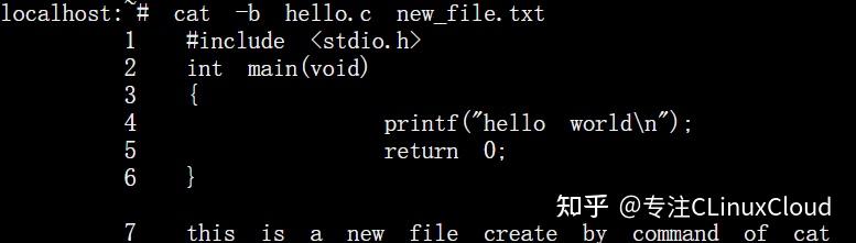 【Linux101-3】cat - 知乎