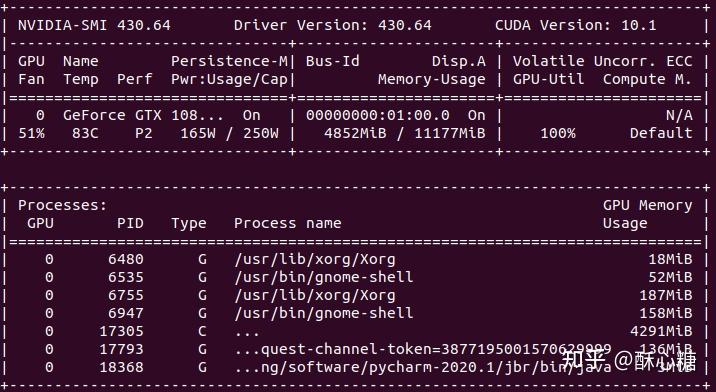 nvidia-smi Volatile GPU-Util 100% 解决方法 - 知乎
