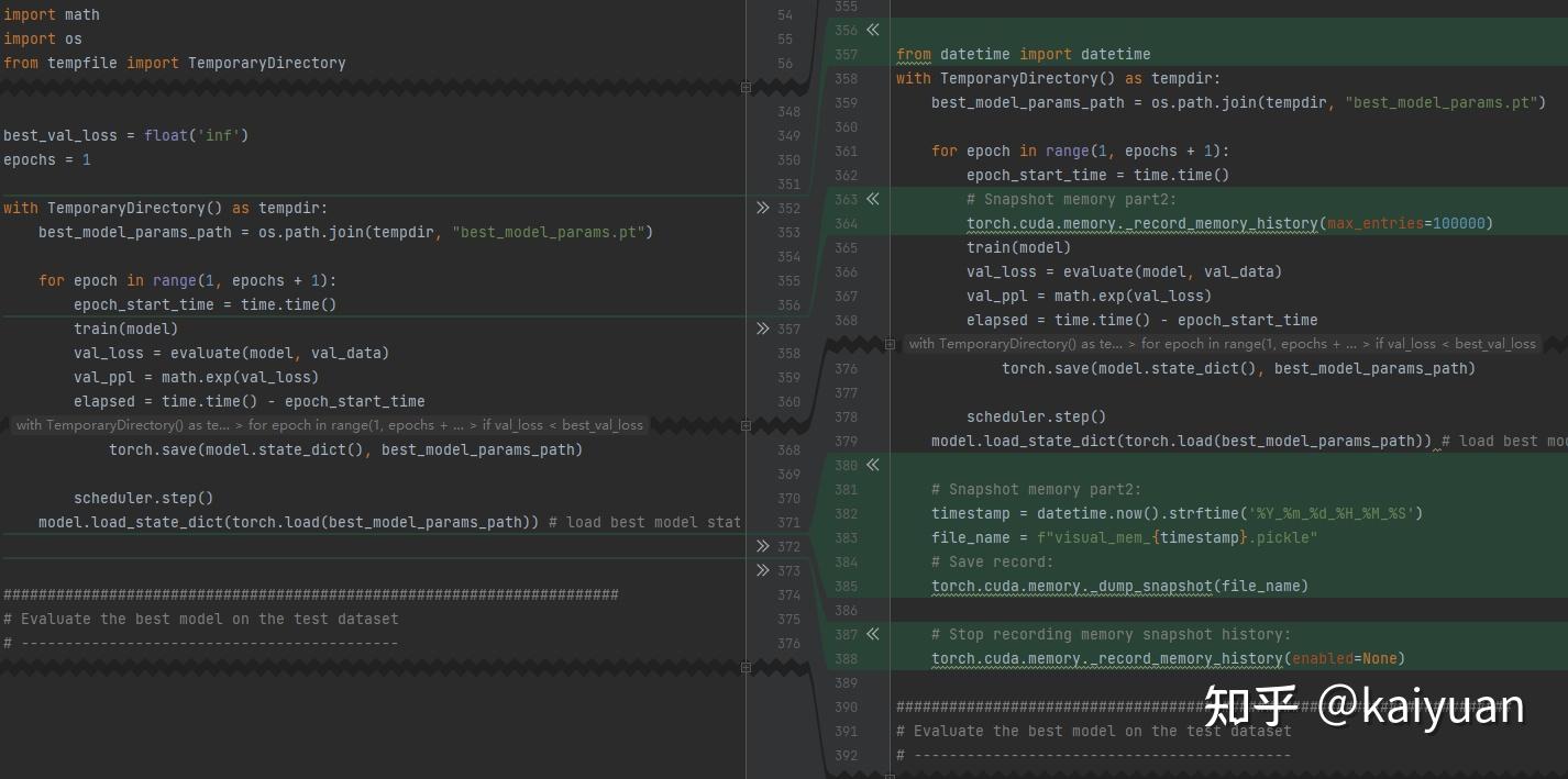 PyTorch显存可视化与Snapshot数据分析 - 知乎
