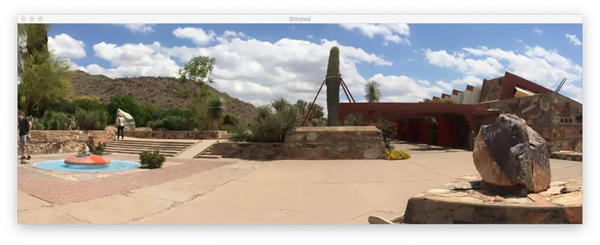 使用 OpenCV 和 Python 进行图像拼接 - 知乎