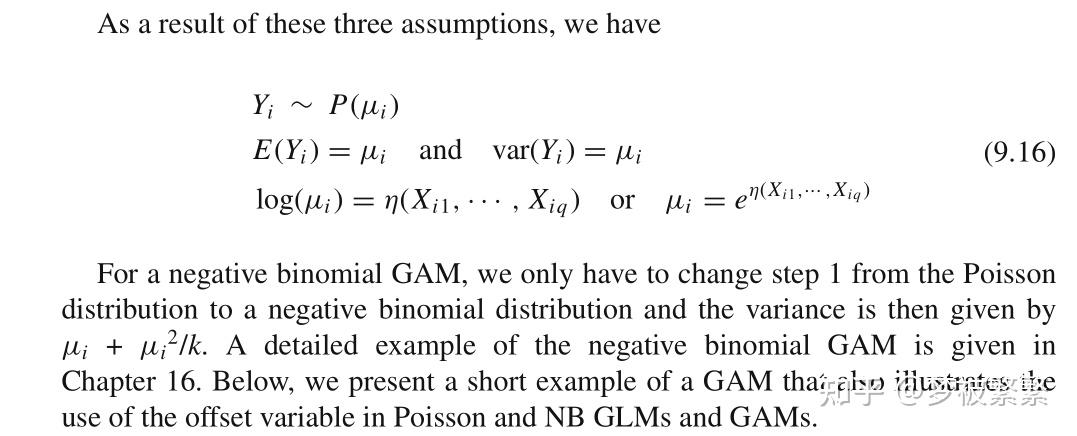 学习笔记|模型学习九----GLM and GAM for Count Data计数数据 - 知乎