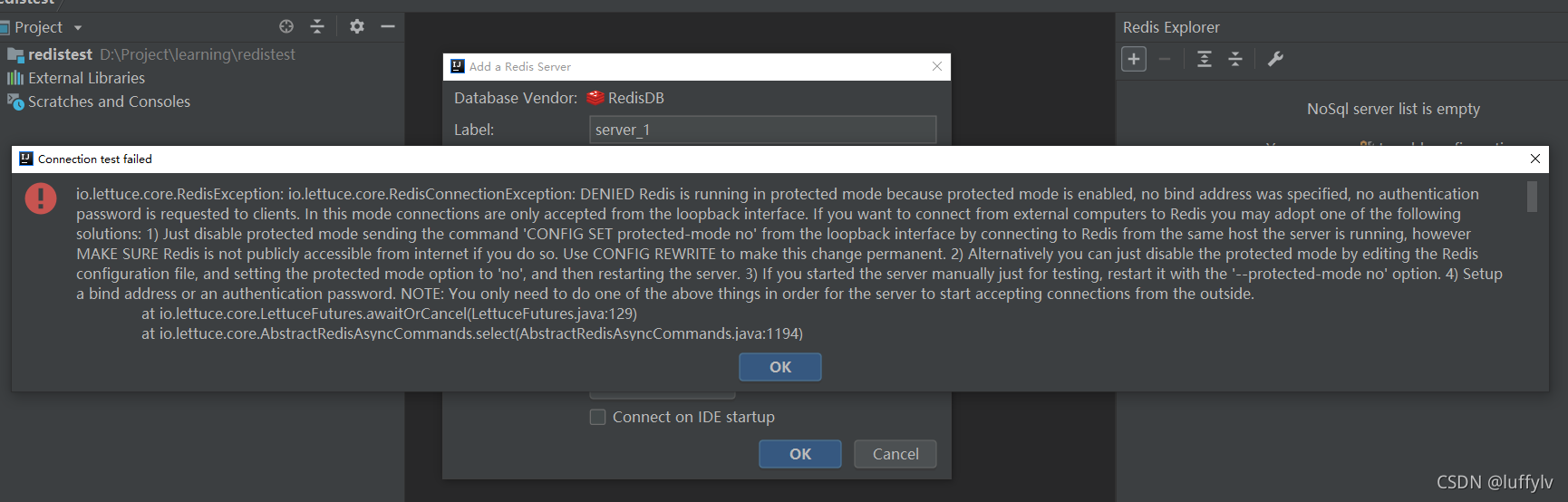 使用IDEA的Redis插件连接Redis服务器 - 知乎