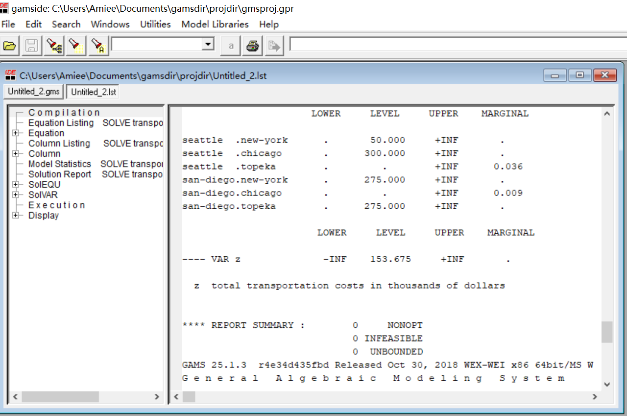 交通 | GAMS快速入门及其在运输问题求解的应用 - 知乎