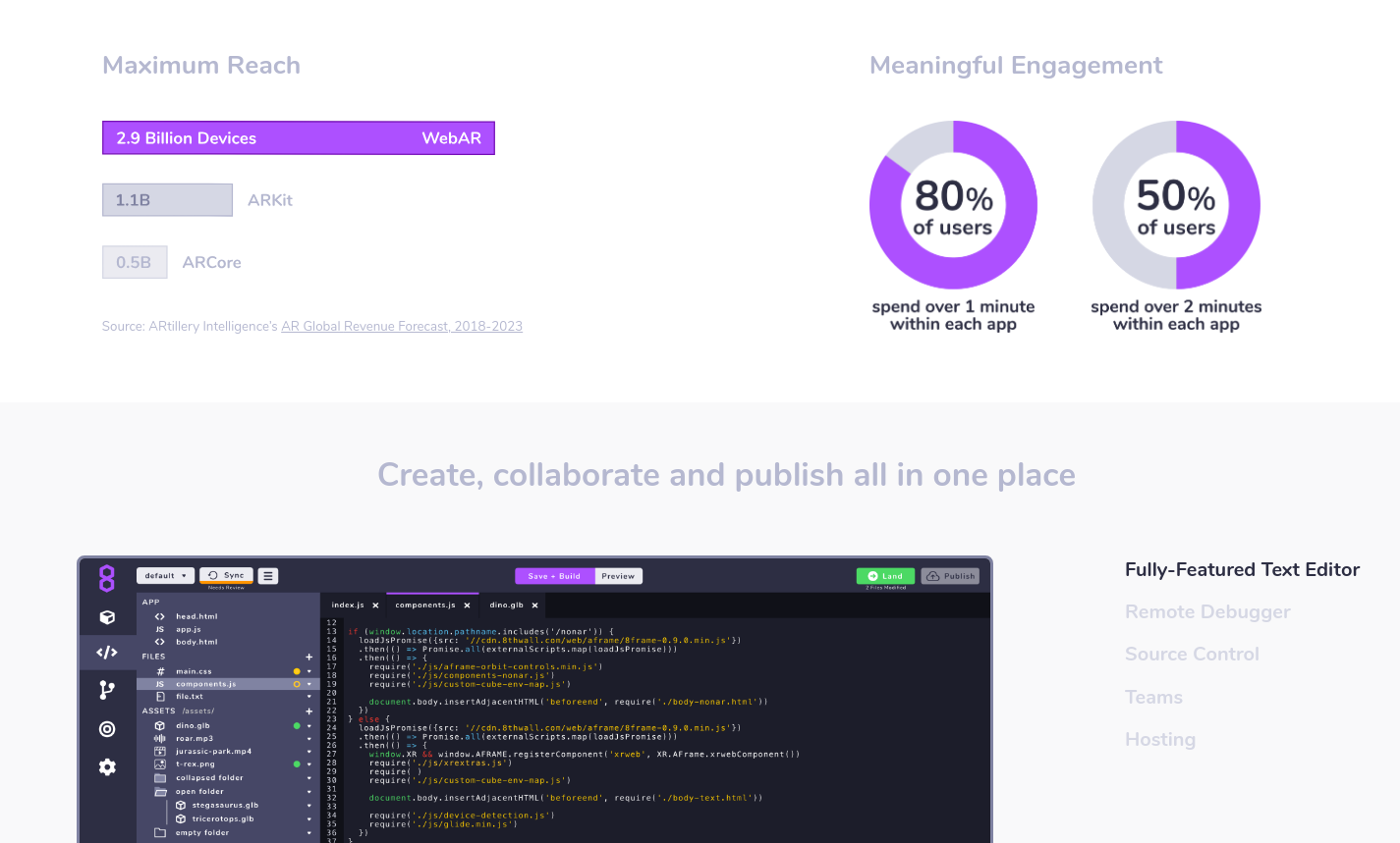 酷站推荐 - 8thwall.com - 8th Wall | Augmented Reality - 知乎