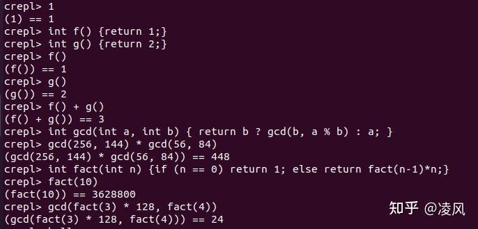 M4: C Read-Eval-Print-Loop (crepl) - 知乎