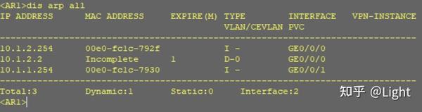 一起看看ARP表项中的Incomplete - 知乎