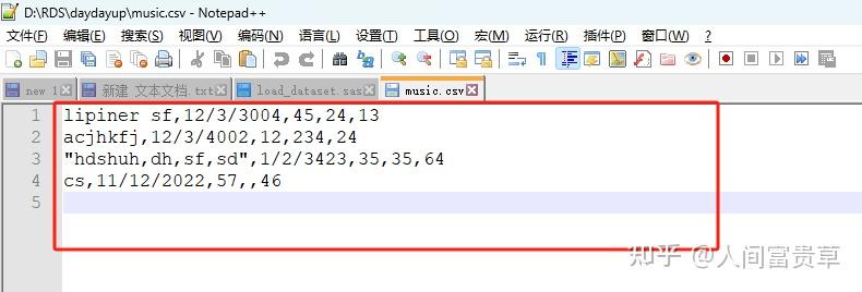 SAS基础一 数据的生成、读入与输出 - 知乎