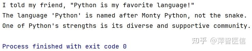 Python—字符串 - 知乎