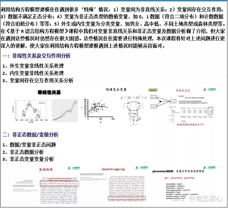 结构方程模型【SEM】非线性、非正态、交互作用及分类变量分析 - 知乎