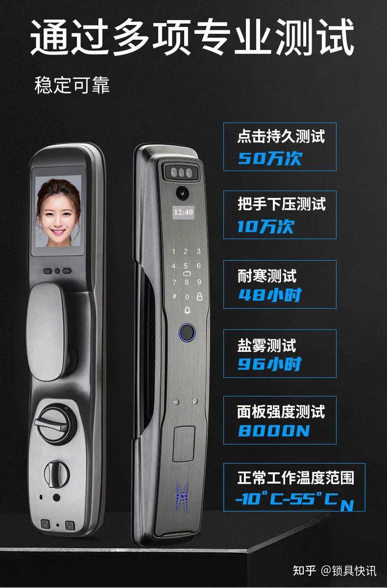 拥有自带猫眼的3D人脸识别智能锁是什么体验？普鑫智能Q19带你感受 - 知乎