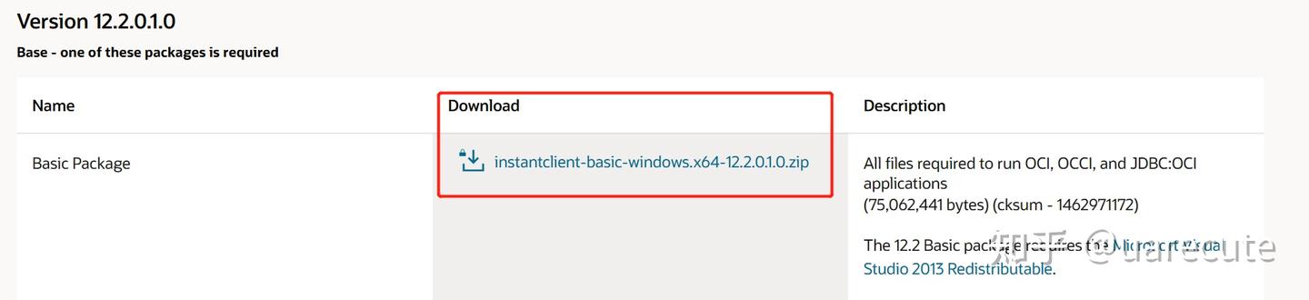 python cx_Oracle.DatabaseError: DPI-1047: Cannot locate a 64-bit Oracle Client library - 知乎