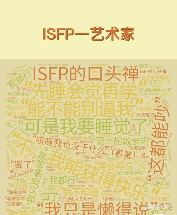 ISFP型人格的女孩 - 知乎