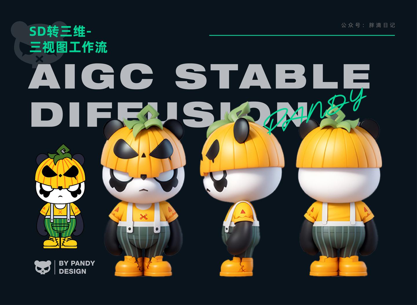 AIGC | 转3D工作流(三) 三视图 - 知乎