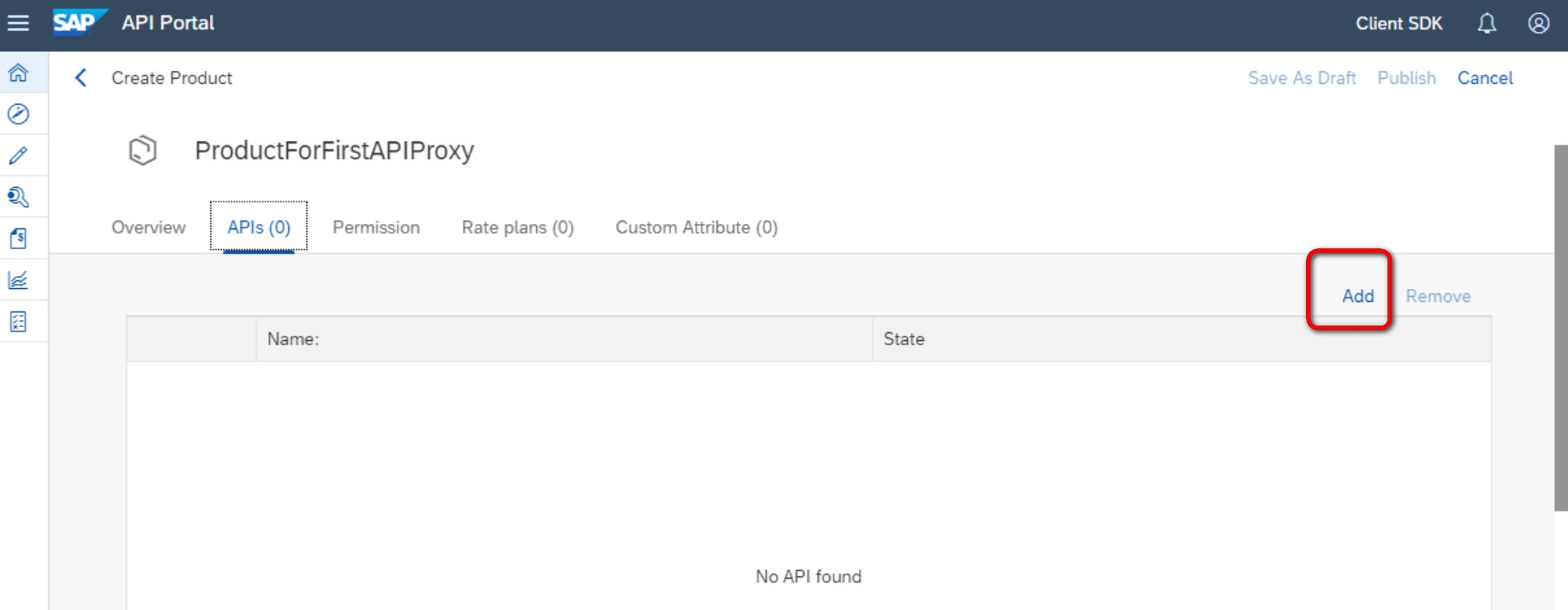 把SAP云平台上创建的API proxy添加到API product里去 - 知乎