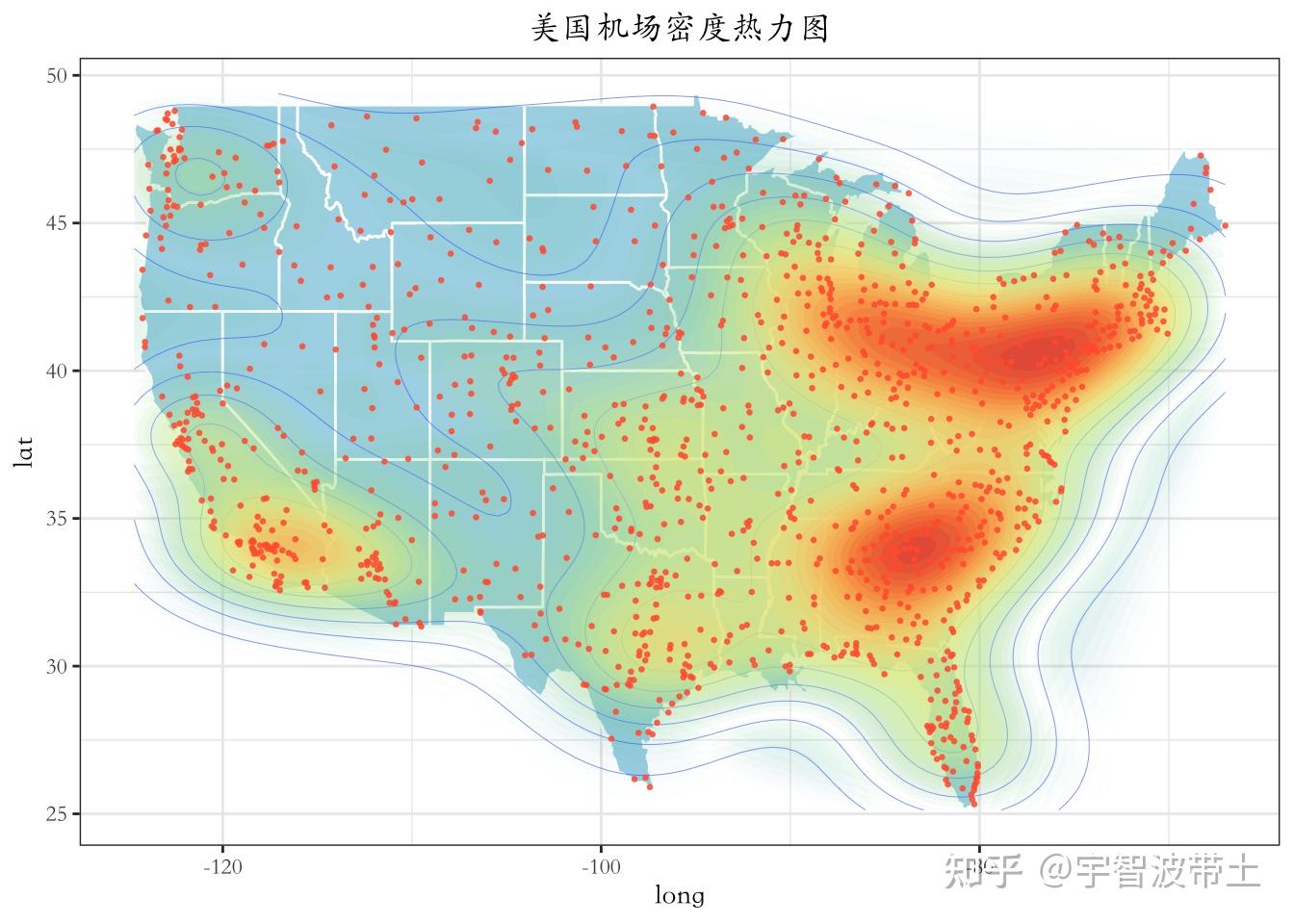 R语言——ggmap包可视化地图 - 知乎