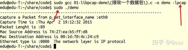 Linux 网络编程——libpcap详解 - 知乎