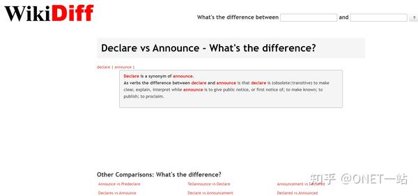 【005】WikiDiff-英文近义词辨析网站 - 知乎