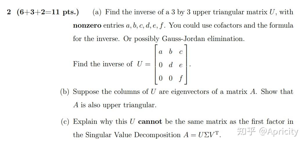 Linear Algebra(1) Linear Transformation - 知乎