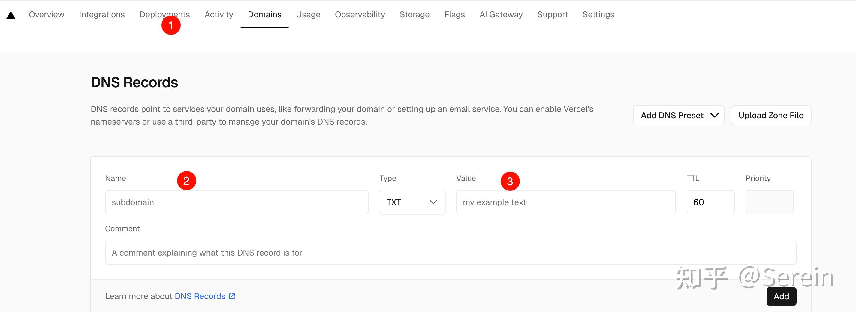 在vercel上购买的域名如何验证google search console - 知乎