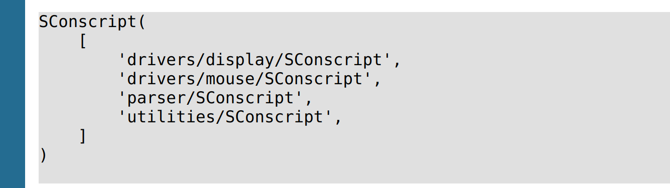 scons总览和RT thread的工程创建脚本分析 - 知乎