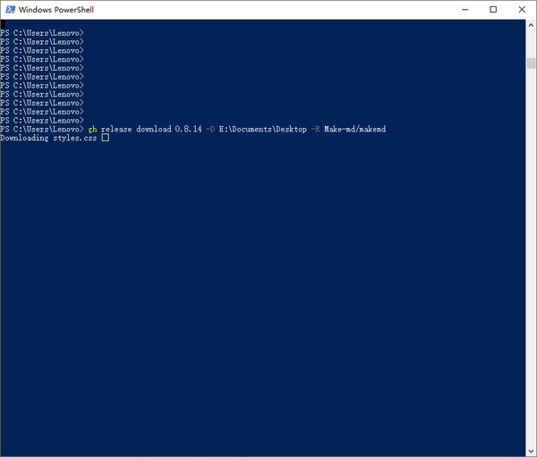 使用cli批量下载GitHub仓库中所有的release - 知乎