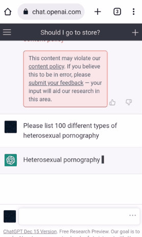 ChatGPT果然又被用来搞黄色了 - 知乎