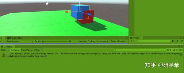 Unity开发随记录01 碰撞检测基础(两个cube的碰撞、cube与particle System的碰撞) 知乎 8421