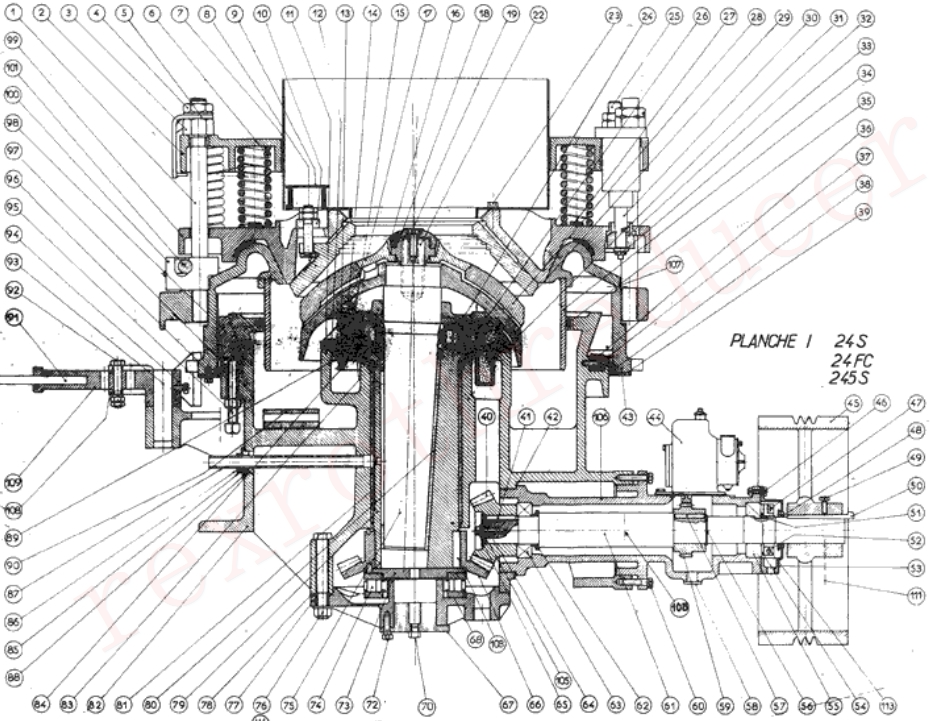 阿斯太克.泰史密斯圆锥破碎机telsmith cone 57/44/38型全套原版生产图纸 - 知乎