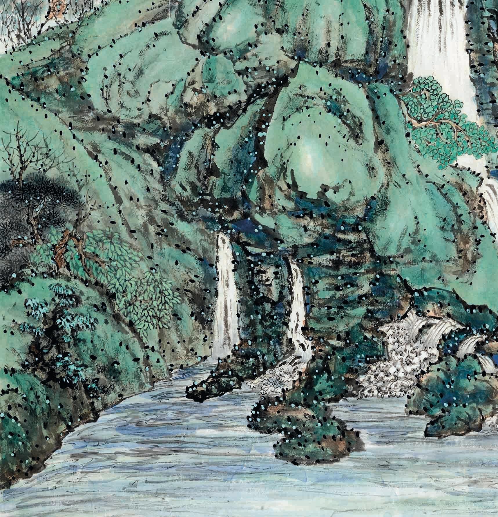 相约2022·艺术让冰雪更美好056《霞光映山红 山水蕴寶藏》《寻幽忽闻读书声》贾宗嵘 - 知乎