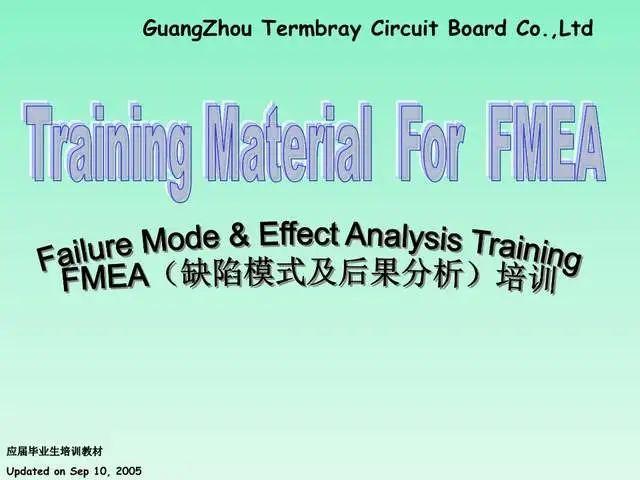 什么是FMEA？怎么做FMEA？分享一份简洁明了的FMEA培训课件！ - 知乎