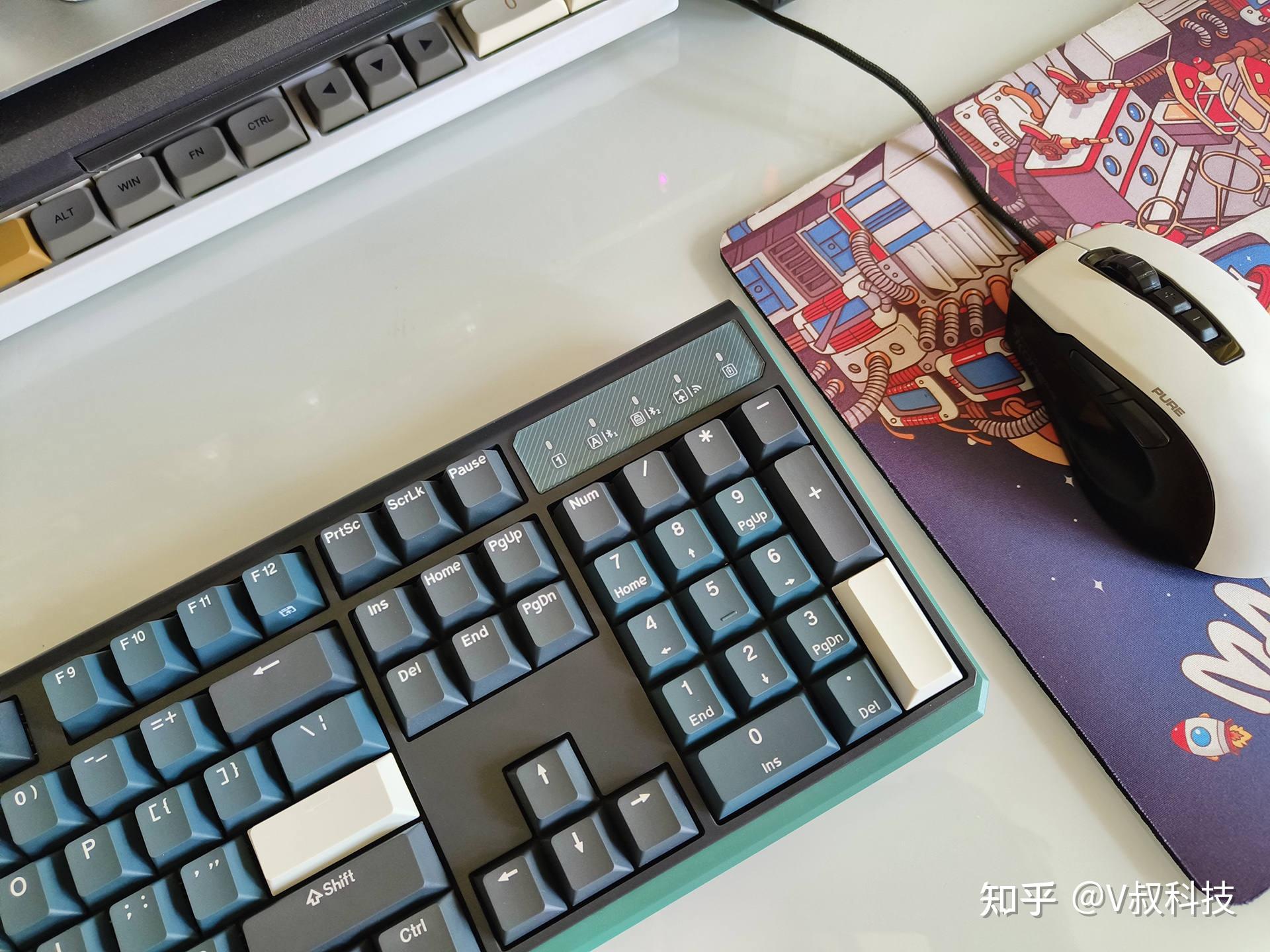 360天超长续航，全新外观设计，杜伽K620W机械键盘为无线而生！618键盘推荐！