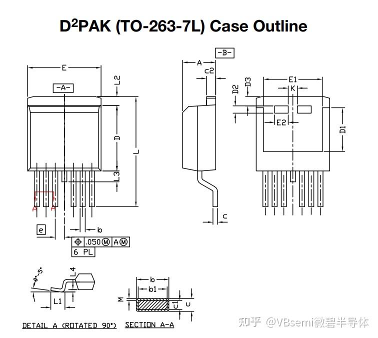 VBsemi：采用TO263-7L封装的N沟道MOSFET实现更高功率、高效率的驱动发展 - 知乎