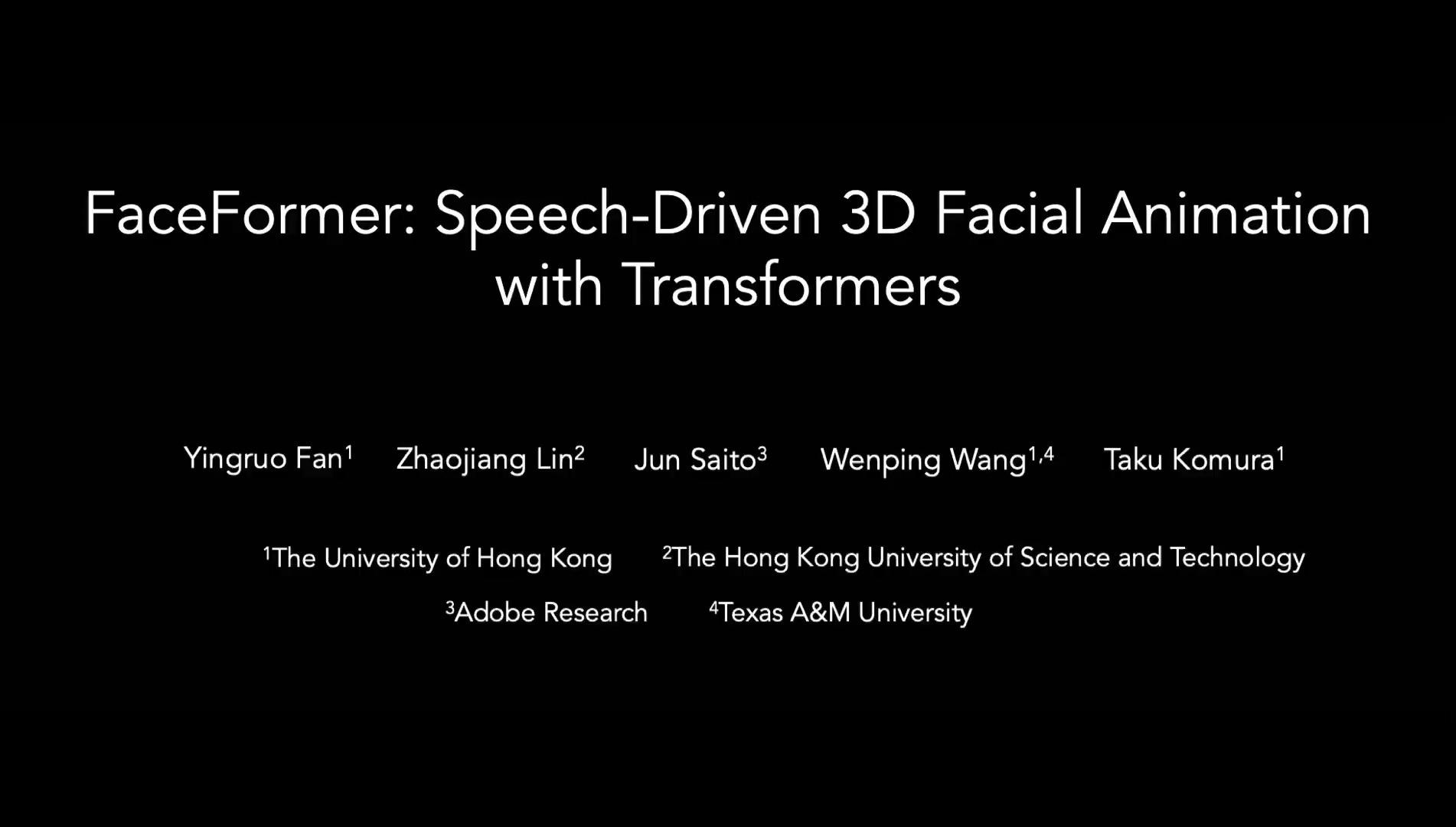 语音驱动三维人脸方法（一） - 知乎