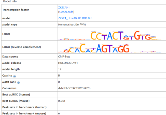 HOCOMOCO：大规模ChIP-Seq分析下的人与小鼠转录因子数据库 - 知乎