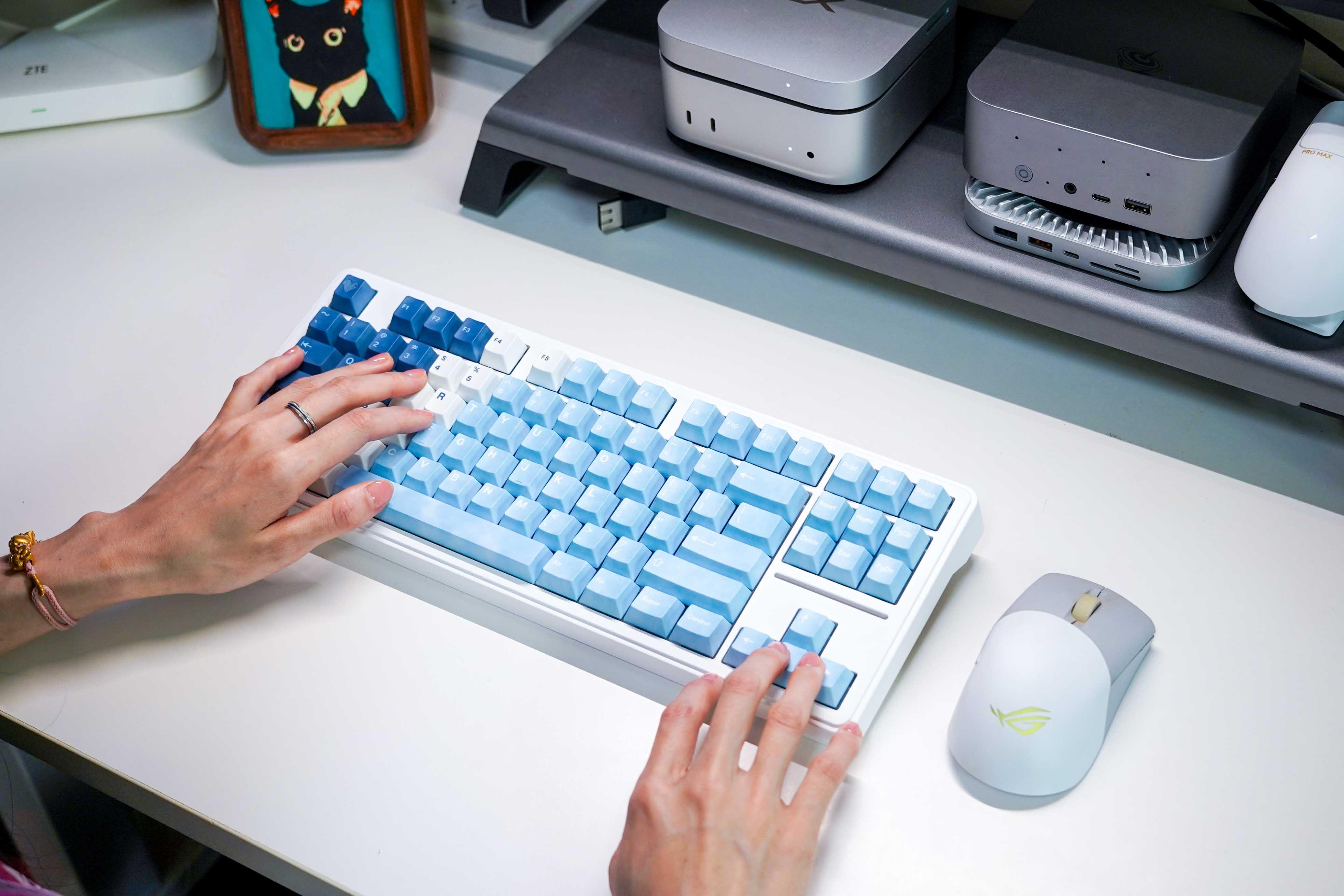 更适合游戏玩家和Mac用户丨ATK A87Pro三模机械键盘拆解评测 - 知乎